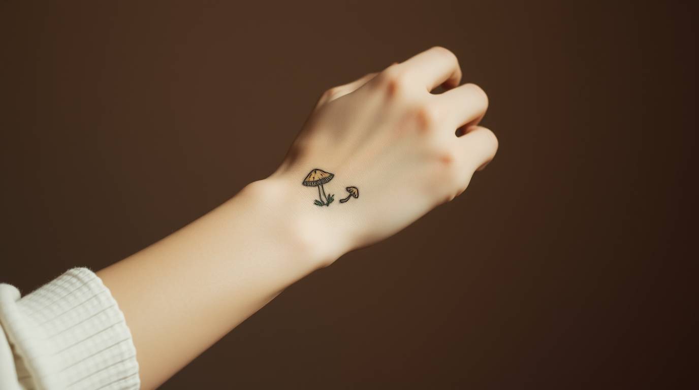 Mushroom Tattoos: 200 Ideas