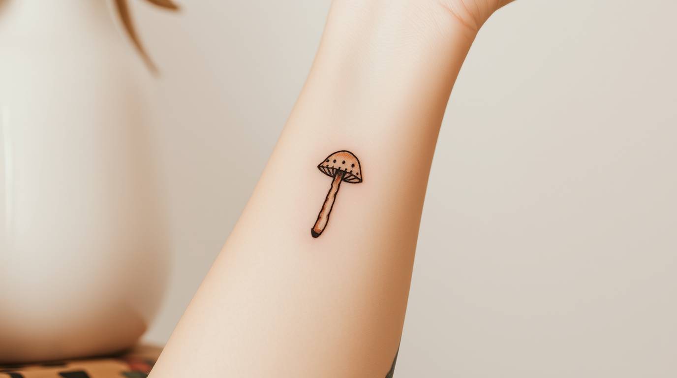 Mushroom Tattoos: 200 Ideas