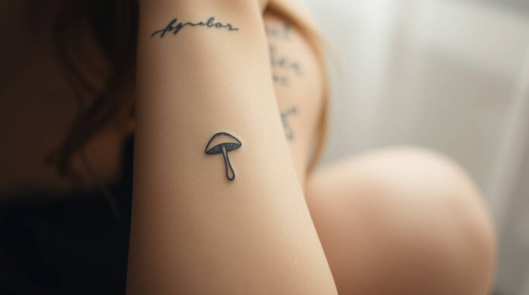 Mushroom Tattoos: 200 Ideas